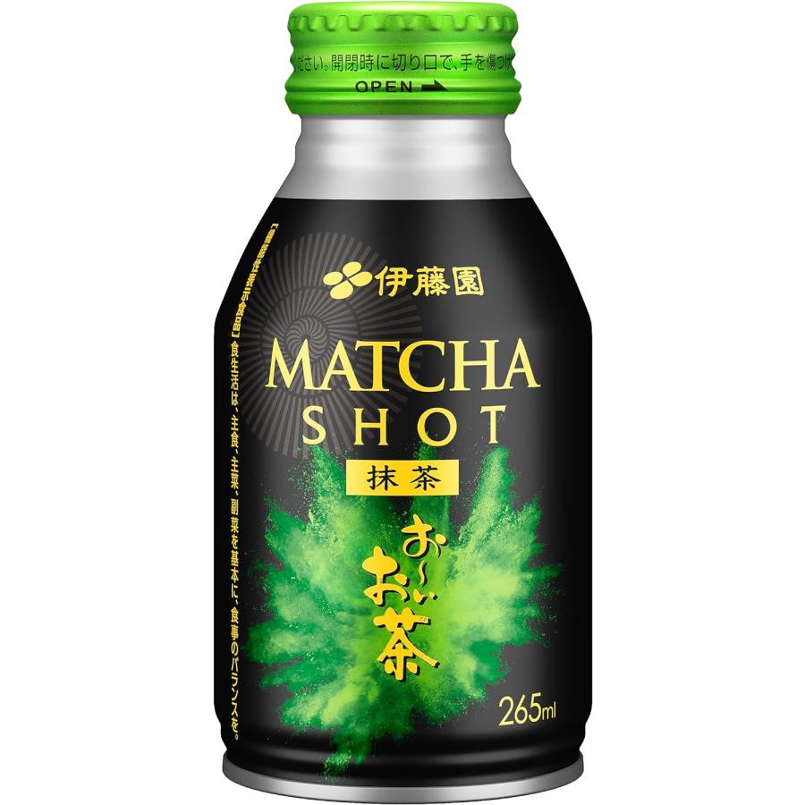 お〜いお茶 伊藤園 おーいお茶 MATCHA SHOT 265ml×48本 [機能性表示食品] ボトル缶 : おいしく飲呑会 - 通販 - Yahoo!ショッピング