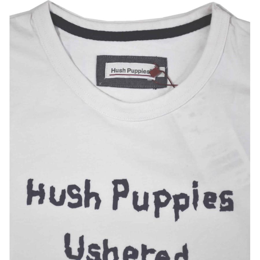 ハッシュパピー [ハッシュパピー] Tシャツ ローマ字プリント 天竺Tシャツ 丸首半袖 Mサイズ NE白 03448 : ノンブルショップ ...