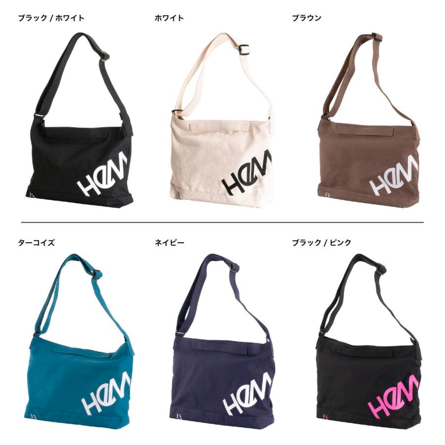 HeM(バッグ) HeM ヘム キャンバスショルダーバッグ コットン トートバッグ 2WAY 帆布 サブバッグ 肩掛け 斜め掛け 通勤 通学 塾 スポーツ 部活 男女兼用 39-690 ...