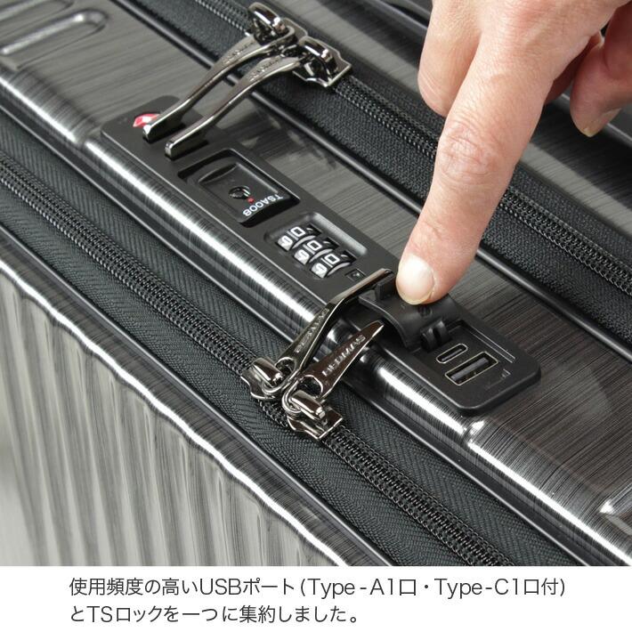 INTER CITY BERMAS バーマス キャリーケース スーツケース 機内持ち込み フロントオープン ジッパータイプ ストッパー USBポート 33L Sサイズ 4輪 男女兼用 ...