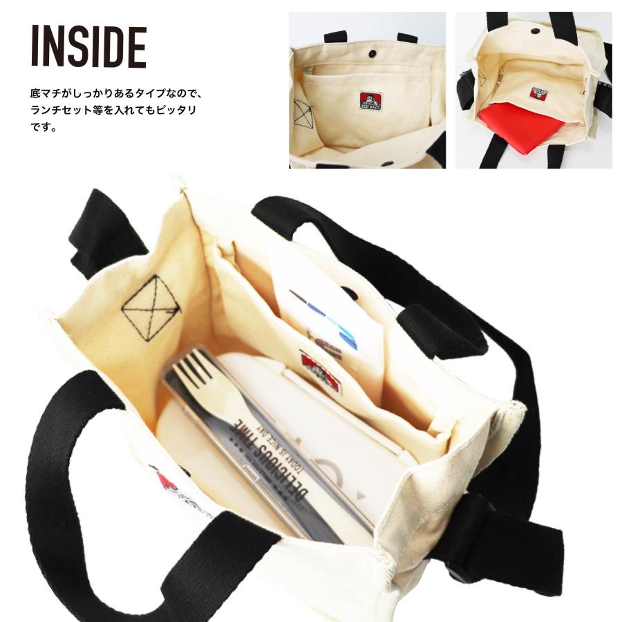 BEN DAVIS ベンデイビス ミニショルダートートバッグ ミニバッグ サブバッグ ランチバッグ 2WAY BDW-8255 : nono shop - 通販 - Yahoo!ショッピング