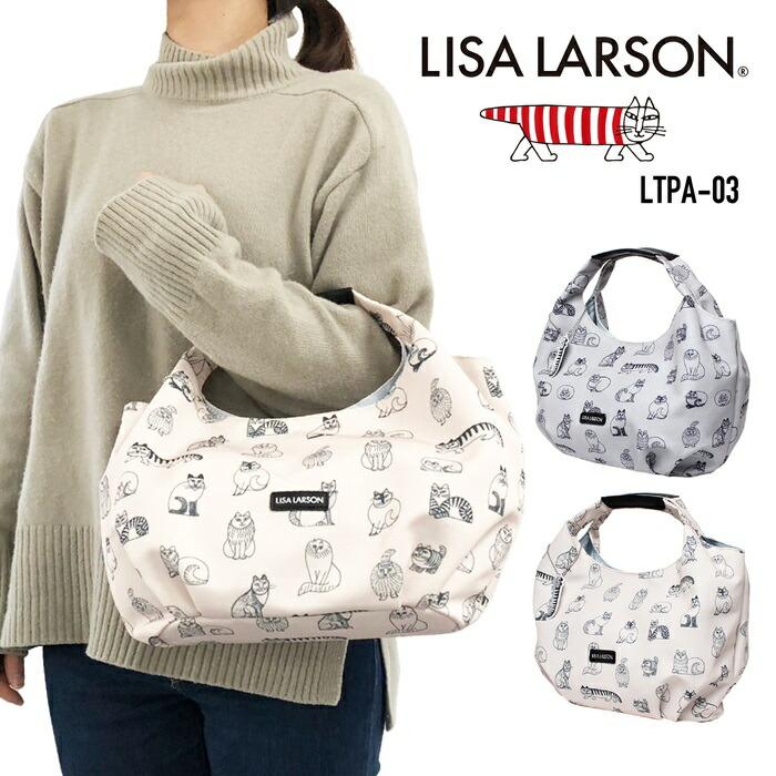 Lisa Larson LISA LARSON リサラーソン トートバッグ サブバッグ 手提げバッグ ハンドバッグ スケッチキャッツ sketch cats 軽量 レディース LTPA-03 ...