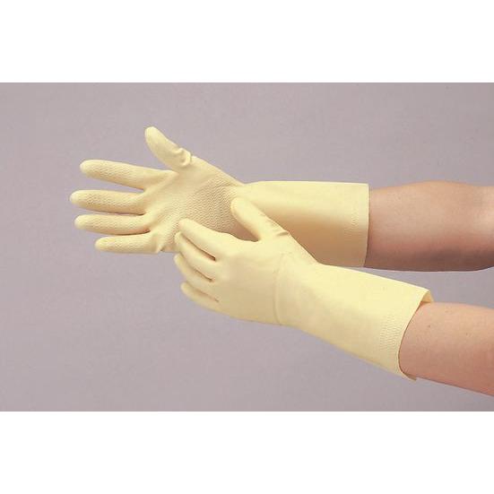 ダンロップ　天然ゴム薄手(クロリネーション加工)　手袋　R-32　ナチュラル　120双【取り寄せ商品・即納不可・代引き不可・返品不可】 ダンロップホームプロダクツ ダンロップ 天然ゴム薄手(クロリ