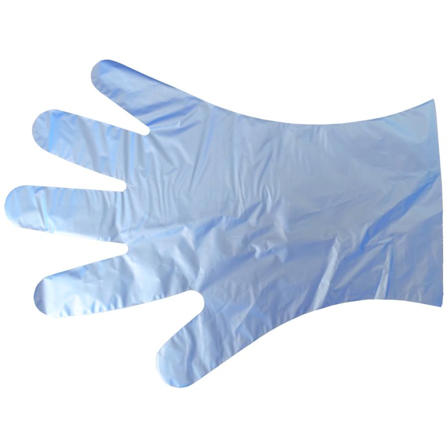 ホワイトマックス ポリマックスPP手袋 箱入 ブルー Sサイズ 200枚×40箱