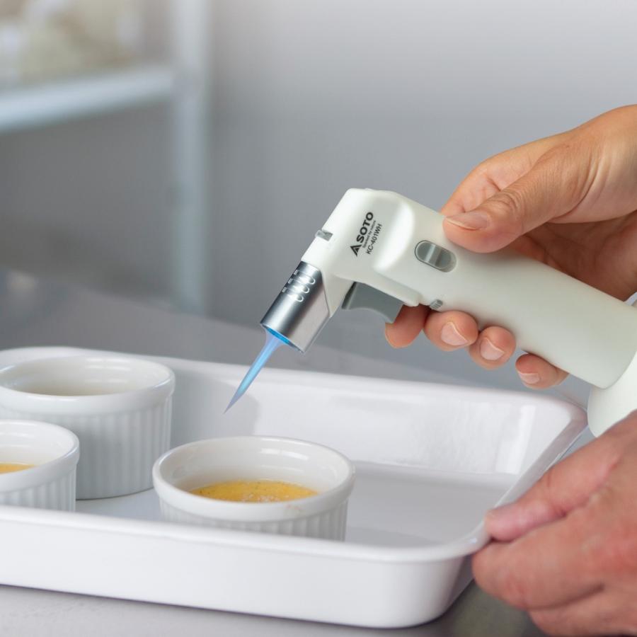 新富士バーナー SOTO(ソト) ガスバーナー 炙りマスタープチ KC-401WH【取り寄せ商品・即納不可】 : sb-00041 : 業務ショップ のん太郎 - 通販 - Yahoo!ショッピング