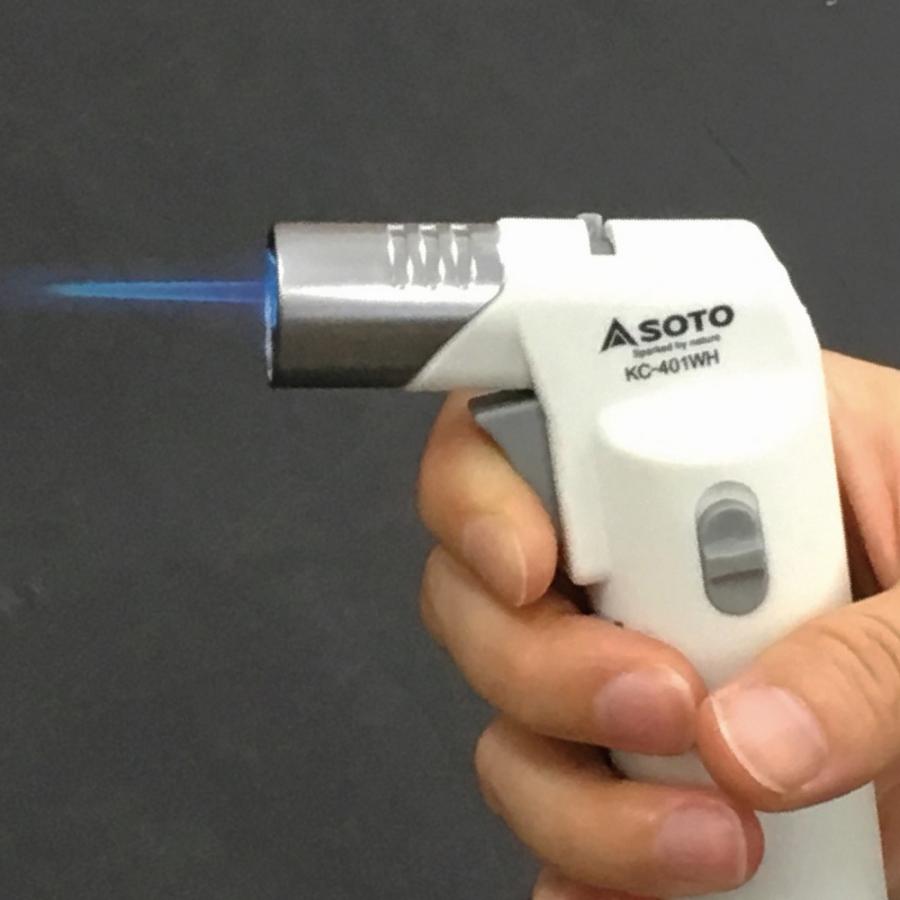 新富士バーナー SOTO(ソト) ガスバーナー 炙りマスタープチ KC-401WH【取り寄せ商品・即納不可】 : sb-00041 : 業務ショップ のん太郎 - 通販 - Yahoo!ショッピング