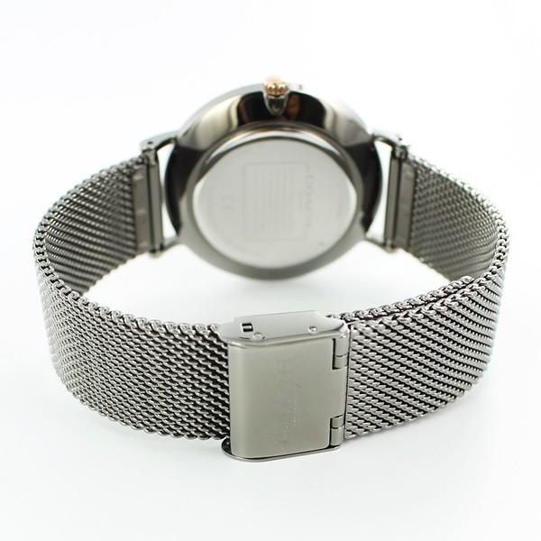 COACH アウトレット品の為、お値引き 値下げ コーチ レディース PERRY ペリー ローズゴールド ガンメタル メッシュ ステンレス ...