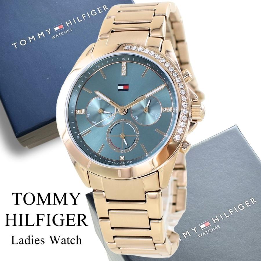 TOMMY HILFIGER トミーヒルフィガー 腕時計 手表 レディース おしゃれ シンプル ゴールド ブレスレット 女性用 誕生日 ...