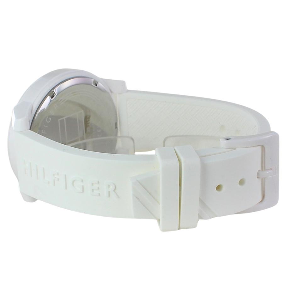 TOMMY HILFIGER トミーヒルフィガー 腕時計 メンズ レディース プレゼントに最適 ホワイト シリコン ギフト プレゼント ...