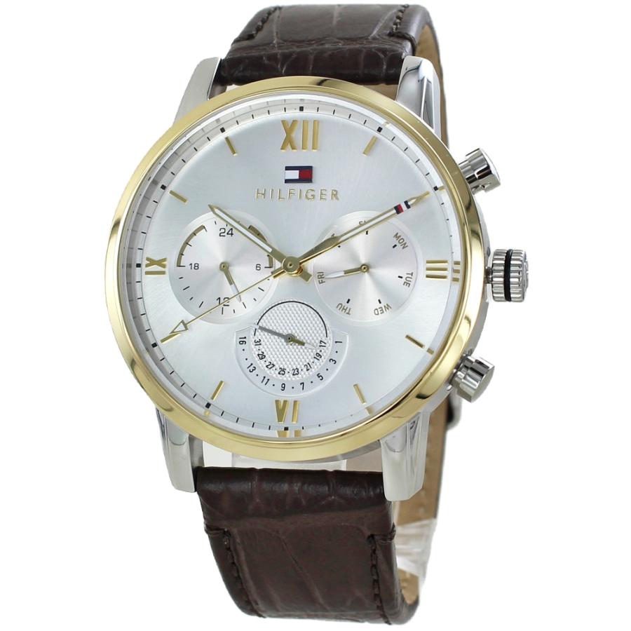 TOMMY HILFIGER トミーヒルフィガー 腕時計 手表 メンズ メンズ腕時計 ブラウン 革ベルト 誕生日プレゼント ランキング お祝い ...