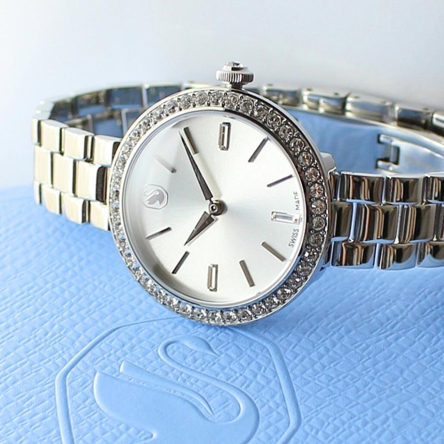 SWAROVSKI スワロフスキー 腕時計 レディース シルバー ステンレス 女性 プレゼント 時計 ランキング お祝い : 腕時計ノップル ...