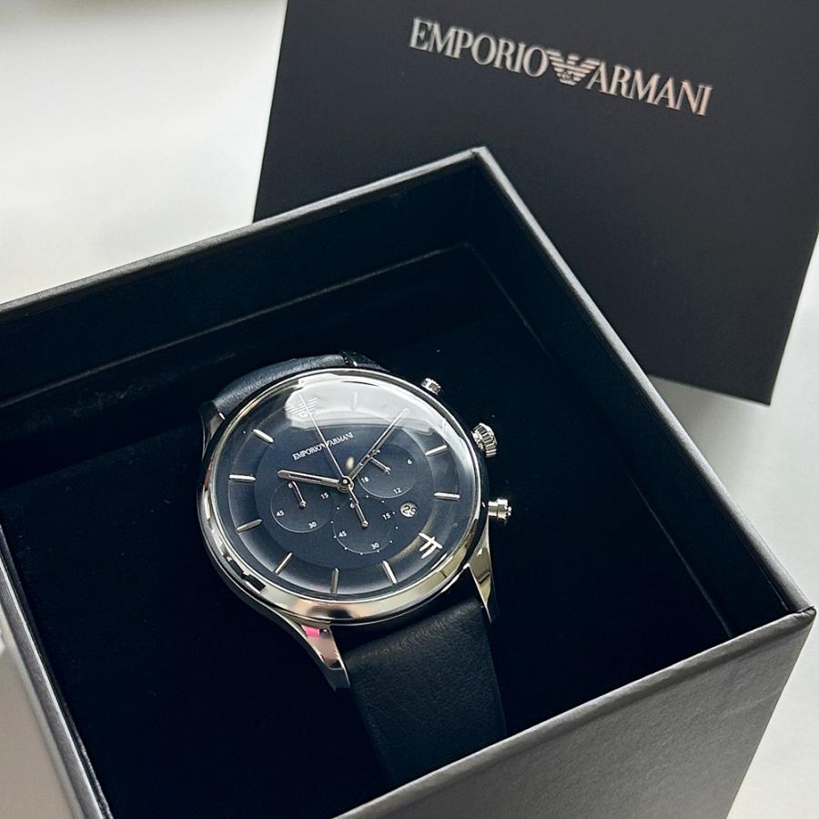 EMPORIO ARMANI エンポリオアルマーニ メンズ ラムダ クロノグラフ AR11018 腕時計 手表 クリスマスプレゼント 爆買 ...