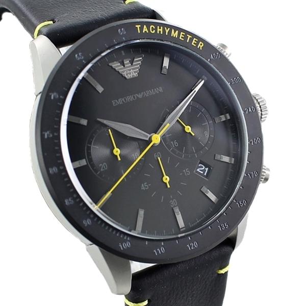 箱ボロ・BOX訳あり 男性 EA エンポリオアルマーニ メンズ 腕時計 レザー 誕生日プレゼント :AR11325-boxout:腕時計ノッ ...