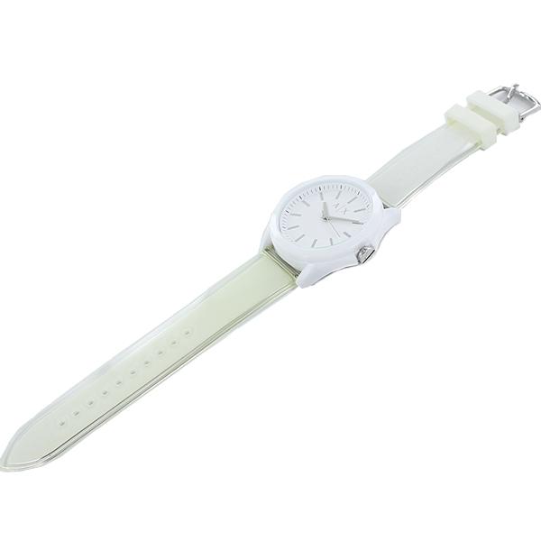 ARMANI EXCHANGE シンプル 見やすい かっこいい メンズ レディース ユニセックス 腕時計 アルマーニ エクスチェンジ ホワイト ...