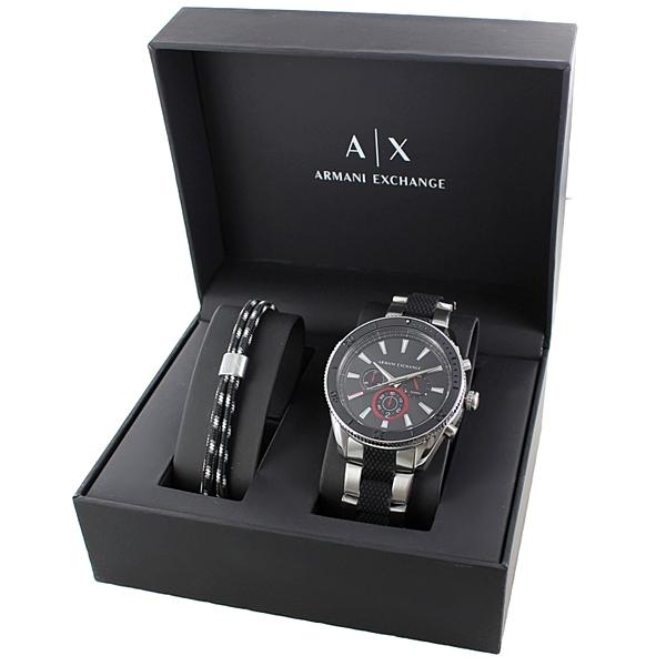 ARMANI EXCHANGE 選べる アルマーニエクスチェンジ アクセサリーセット メンズ 腕時計＆アクセサリーセット 専用BOX ギフト ...