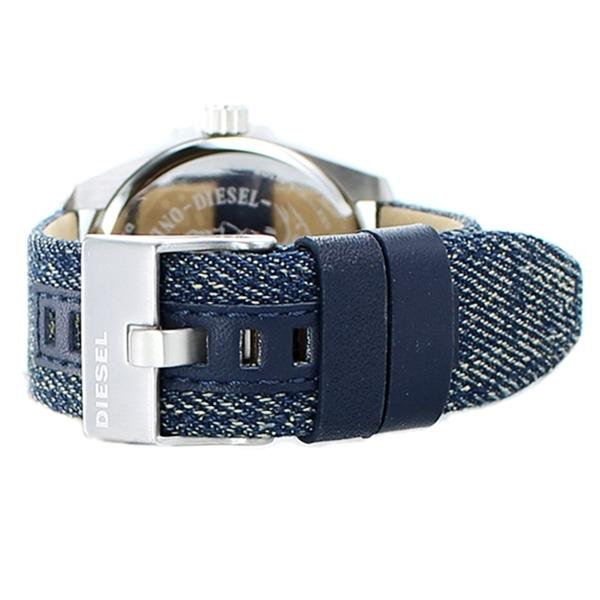 DIESEL オシャレ 彼氏 友達 男性 ギフト ディーゼル メンズ MS9 ブルー デニム ミリタリー : 腕時計ノップル - 通販 ...