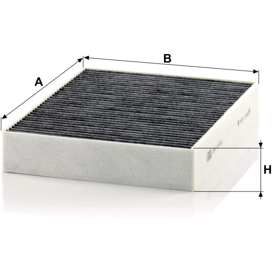 CUK25001 MANN キャビンフィルター エアコンフィルター フィルター BMW 車 パーツ 活性炭入り 脱臭 消臭 マンフィルター MANN-FILTER : Norauto ...