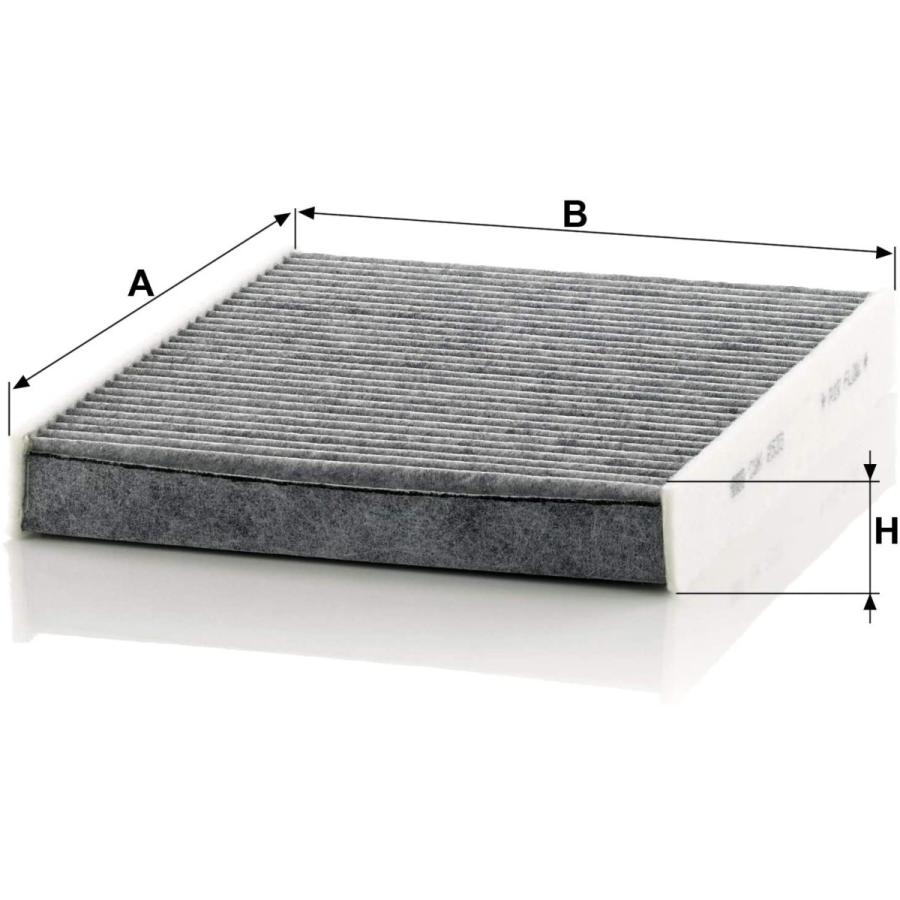 CUK2533-2 MANN キャビンフィルター エアコンフィルター フィルター BMW ROLLS-ROYCE 車 パーツ 活性炭入り 脱臭 消臭 マンフィルター MANN-FILTER ...