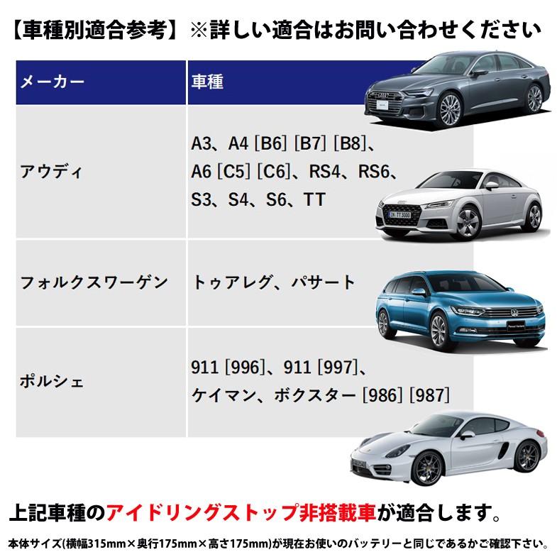 PSIN-8C LBN4 F18に互換 NorautoバッテリーNo.22 T7/LB4 ヨーロッパVARTA製 | BOSCH ACデルコ バルタ 適合 : 580406074-ac ...