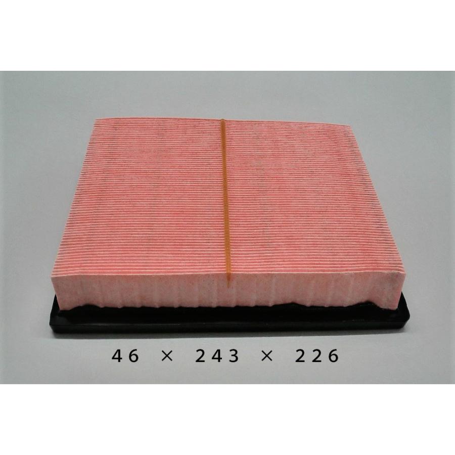 エアーエレメント A1443 日本マイクロフィルター工業 適合純正品番 トヨタ 17801-25020 日本製 : a1443 ...