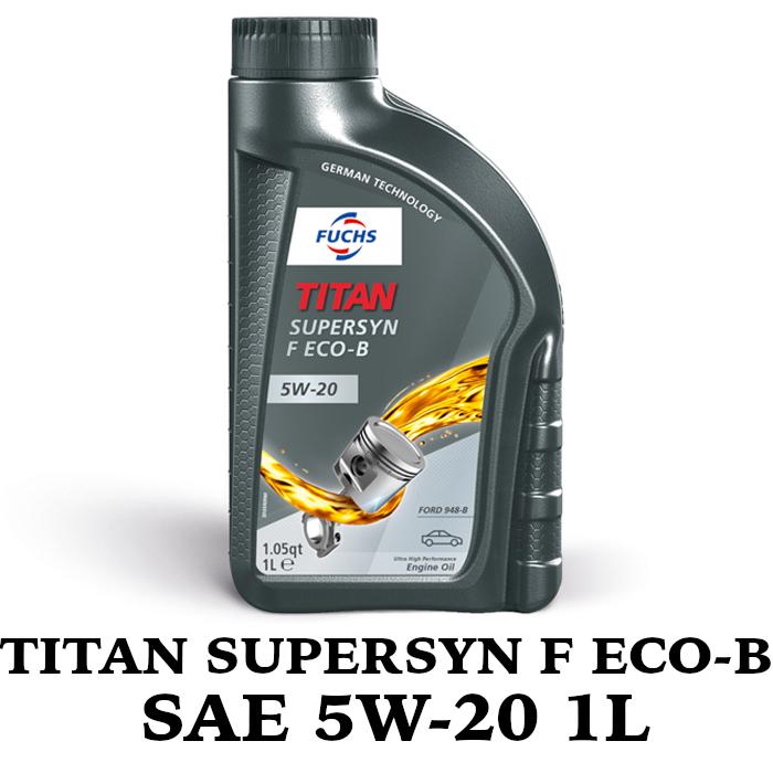 FUCHS TITAN SUPERSYN F ECO-B 5W-20 1L フックス オイル A602010391 エンジンオイル | ジャガー ローバー JEEP : Norauto ...