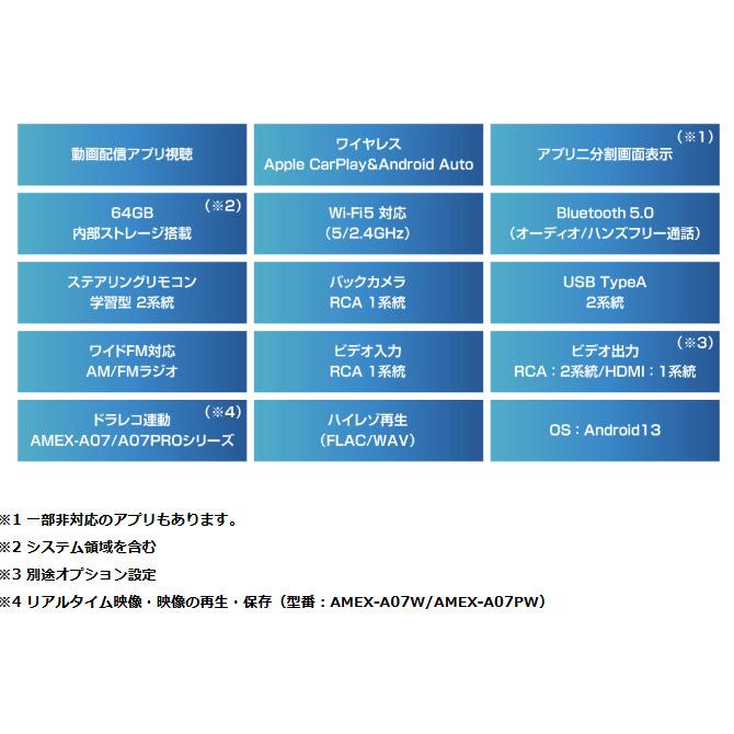 AMEX-SL03 スマホランチャー ディスプレイオーディオ 9インチフローティングタイプ CarPlay/AndroidAuto対応 青木製作所 : Norauto Yahoo!ショッピング ...