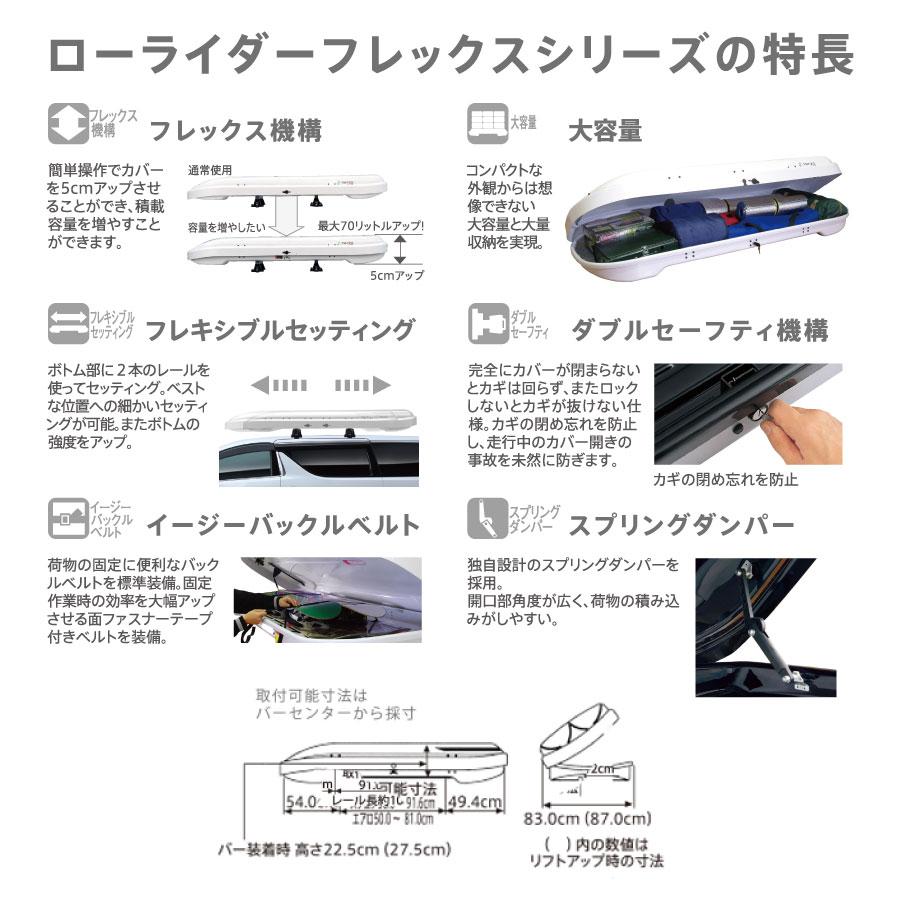 【セール 登場から人気沸騰】 Terzo テルッツォ (by PIAA) ルーフボックス 250L~300L ローライダーフレックスエアロ ...