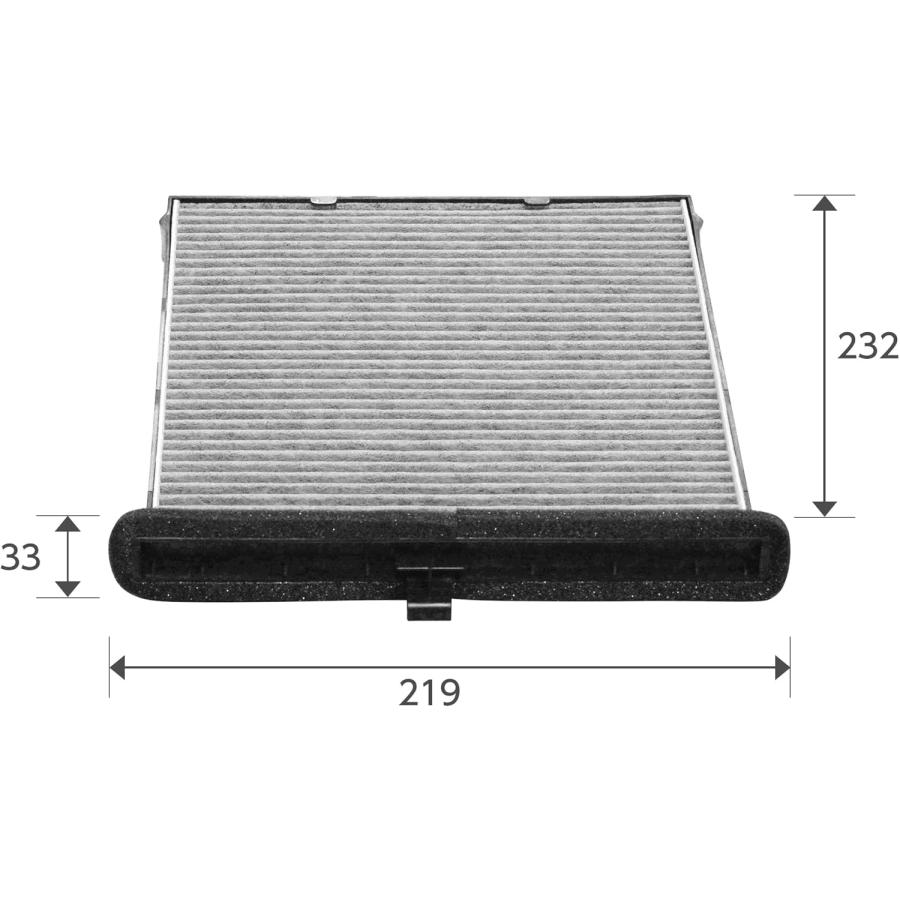 PIAA エアコンフィルター コンフォート 特殊静電式2層式フィルター PM2.5対応 ホコリ・ダニ・花粉をシャットアウト ※交換用 1個入 [マツダ車用] EVC-A5 : Norauto ...