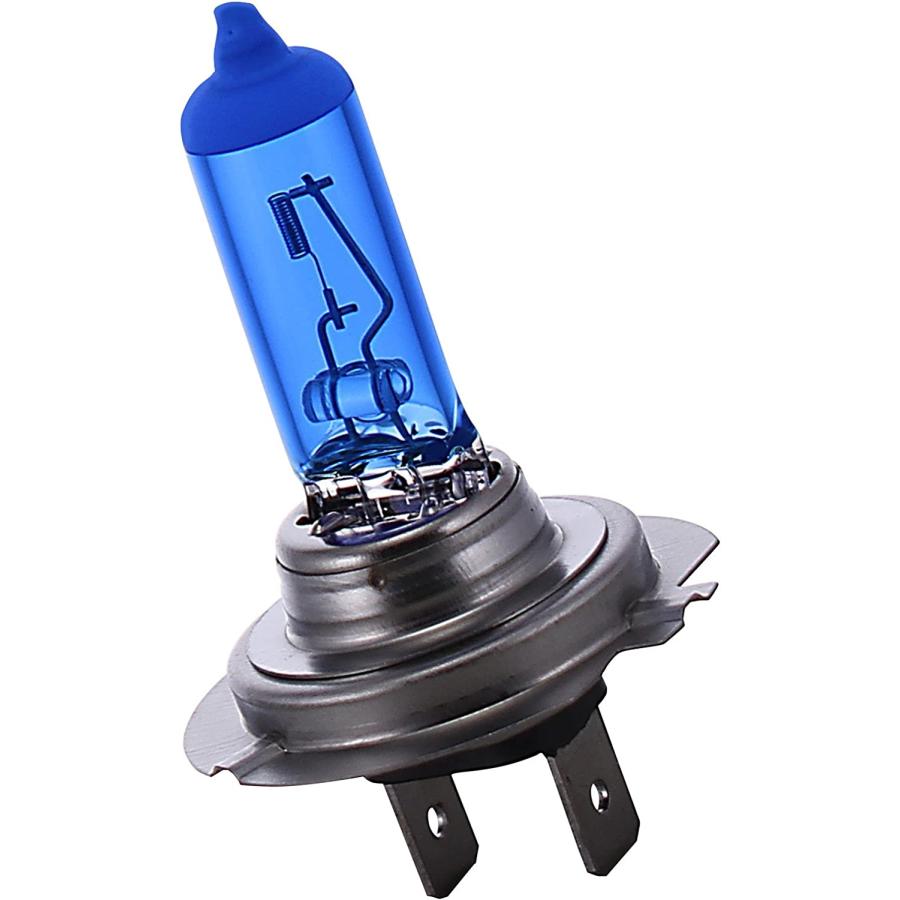 PIAA ヘッドランプ/フォグランプ用 ハロゲンバルブ H7 4800K アストラルホワイト 車検対応 2個入 12V 55W(115W相当) 安心のメーカー保証1年付 HW406 ...