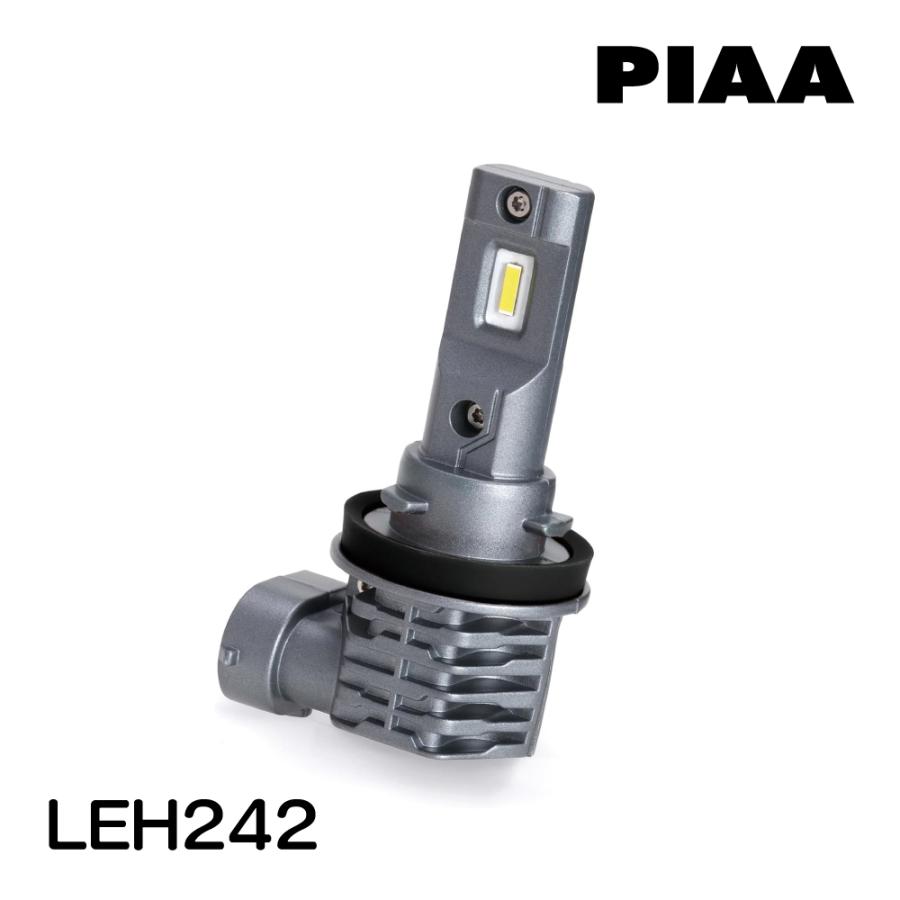PIAA ヘッドライト/フォグランプ用 LED 6000K 〈コントローラーレスタイプ-スタンダードシリーズ〉 12V 17W 3300lm H8/H9/H11/H16 2年保証 LEH242 ...