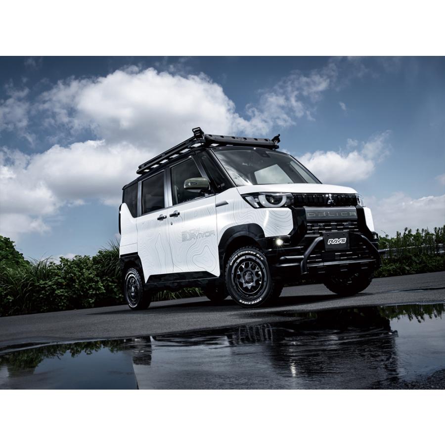 RAYS レイズ TEAM DAYTONA M9+ 16インチ 5.5J セミグロスブラック チームデイトナ ホイール 1本 ドレスアップ カスタム 4WD SUV : Norauto ...