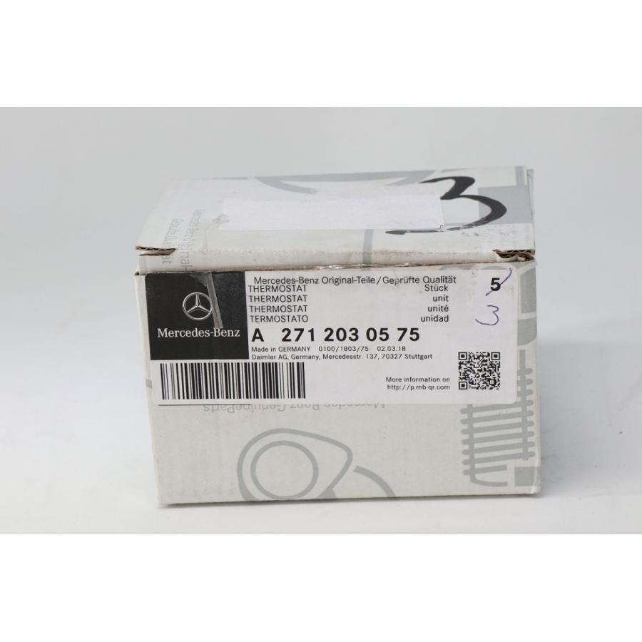 A2712030575 サーモスタット クーラント メルセデスベンツ純正部品・新品 : mbe-a2712030575 : Norauto ...