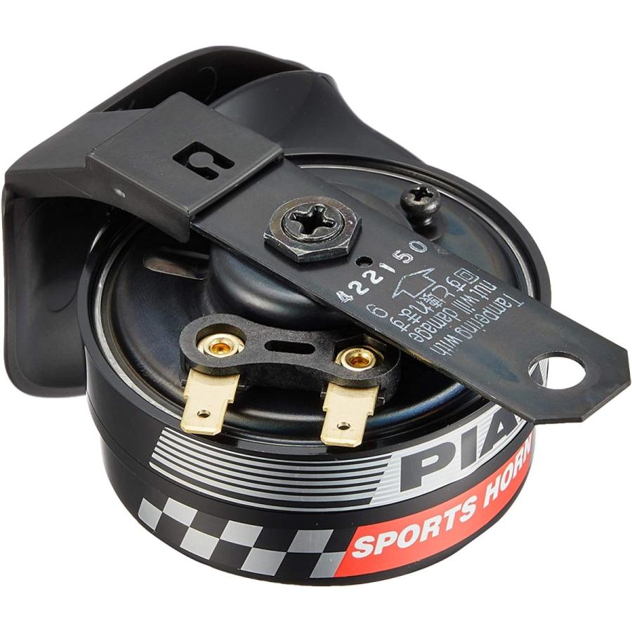 PIAA バイク用ホーン 600Hz SPORTS HORN 112dB 1個入 スポーツ仕様 軽量194g ウォーター・サンドガード 車検対応 MHO-3 ピア :mho-3:Norauto ...