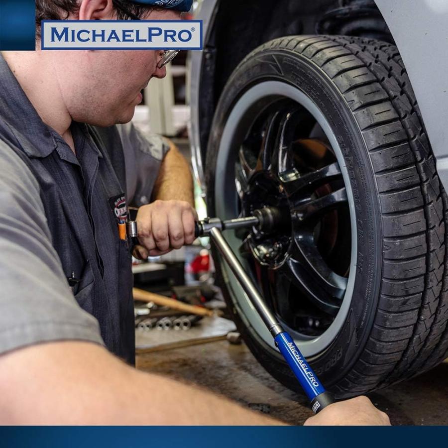 1/2インチドライブ クリックスルートルクレンチ 3ソケット付 11/16インチ、3/4インチ、13/16インチ マイケルプロ MP001002 MichaelPro : Norauto ...