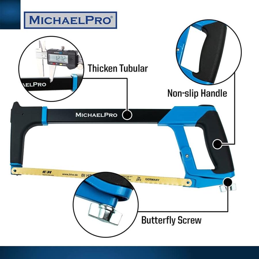 ハイテンションハックソー 12"X24T BI-Metal Blade Double マイケルプロ 工具 整備用品 メンテナンス 修理 DIY 自動車 軽自動車 大型車 MichaelPro ...