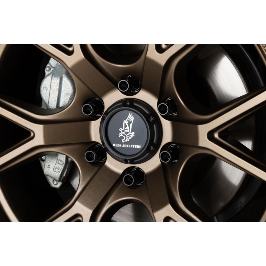 WEDS 4本セット MUD VANCE SD 16X8.0J +10 5H 114.3 フルマットブロンズ マッドヴァンス 1680 16インチ デリカD:5 オーバーフェンダー装着車 ...