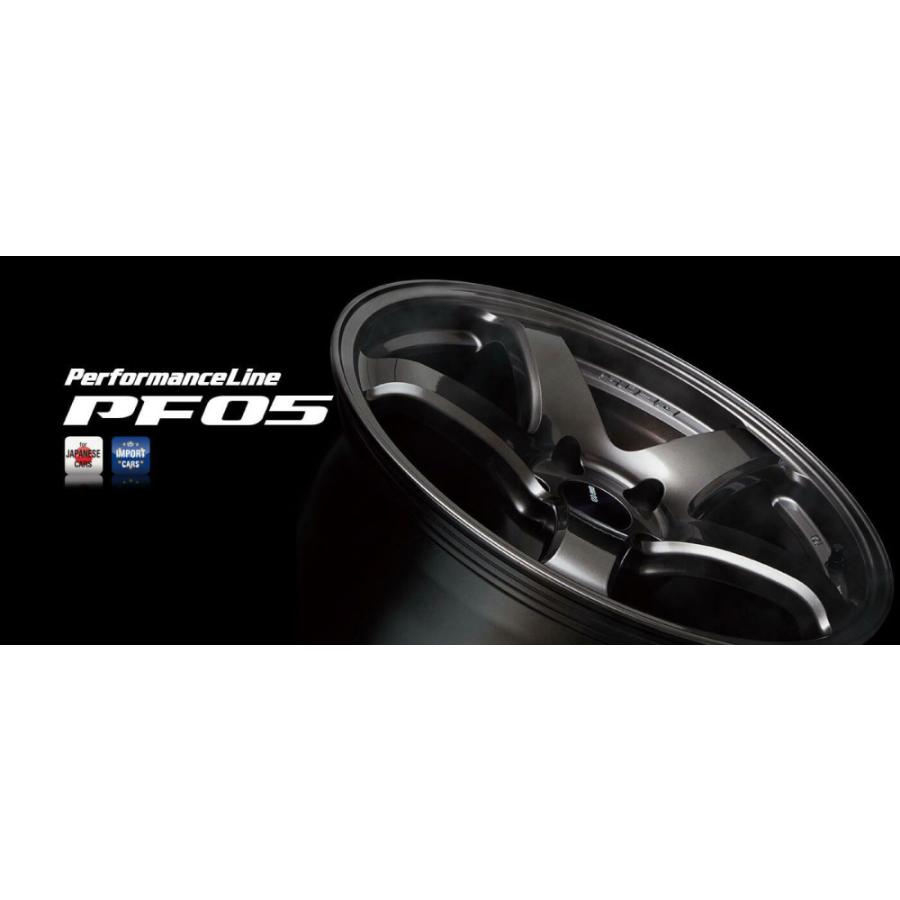 ENKEI エンケイ パフォーマンスライン PF05 ホイール 18インチ 7.5J +48 5H PCD114.3 SBK カスタム ドレスアップ : Norauto Yahoo ...