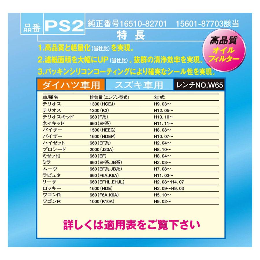 PIAA 10個セットでお得！PIAA オイルフィルター 1個入 [スズキ/ダイハツ車用] テリオス・ネイキッド・ミラ 他 PS2 ピア : Norauto Yahoo!ショッピング店 ...