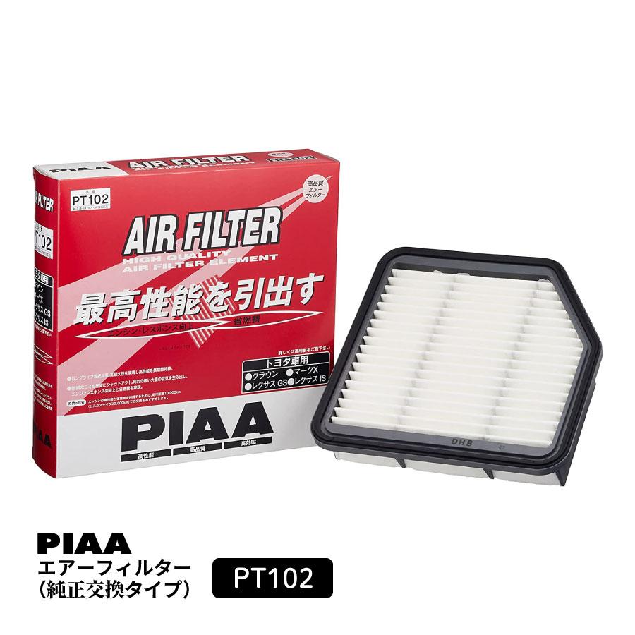 PIAA エアーフィルター エアフィルター 1個入 [トヨタ車用] クラウン・マークII・レクサス 他 PT102 ピア : Norauto Yahoo!ショッピング店 - 通販 ...