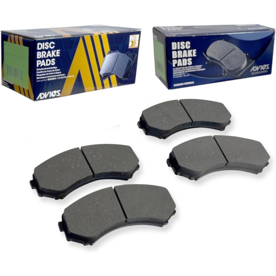 ADVICS ブレーキパッド SN554 フロント 左右セット キャリイ エブリイ DC51T DD51T など アドヴィックス : Norauto Yahoo!ショッピング店 - 通販 ...
