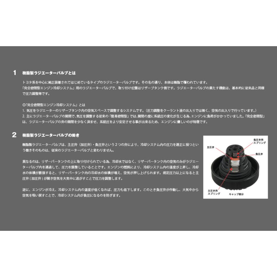 PIAA ラジエターバルブ 108kPa 樹脂製 ブラック SV60 ピア : Norauto Yahoo!ショッピング店 - 通販 - Yahoo!ショッピング