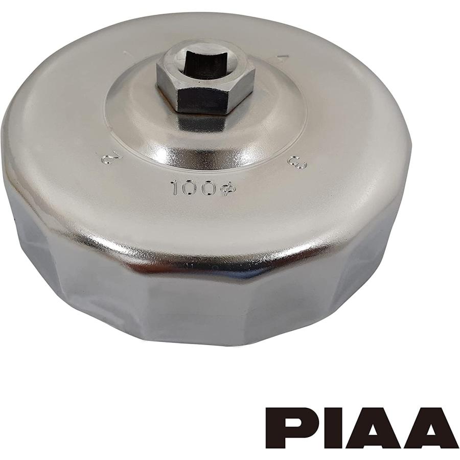 PIAA オイルフィルター用 カップ型レンチ 1個入 トルクメーター付き W100（適用フィルター品番：PT5/PT9/PT12） ピア : Norauto Yahoo!ショッピング店 ...