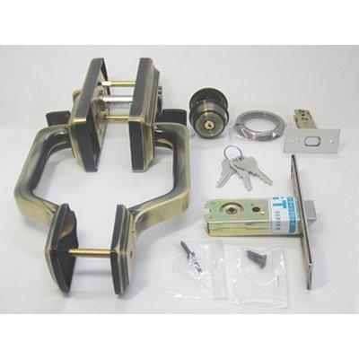 GOAL YKK 玄関 HH-J-0231 AD + GF サムラッチハンドル錠 GB-51 GB51 ゴール : ロックサーチ - 通販 - Yahoo!ショッピング