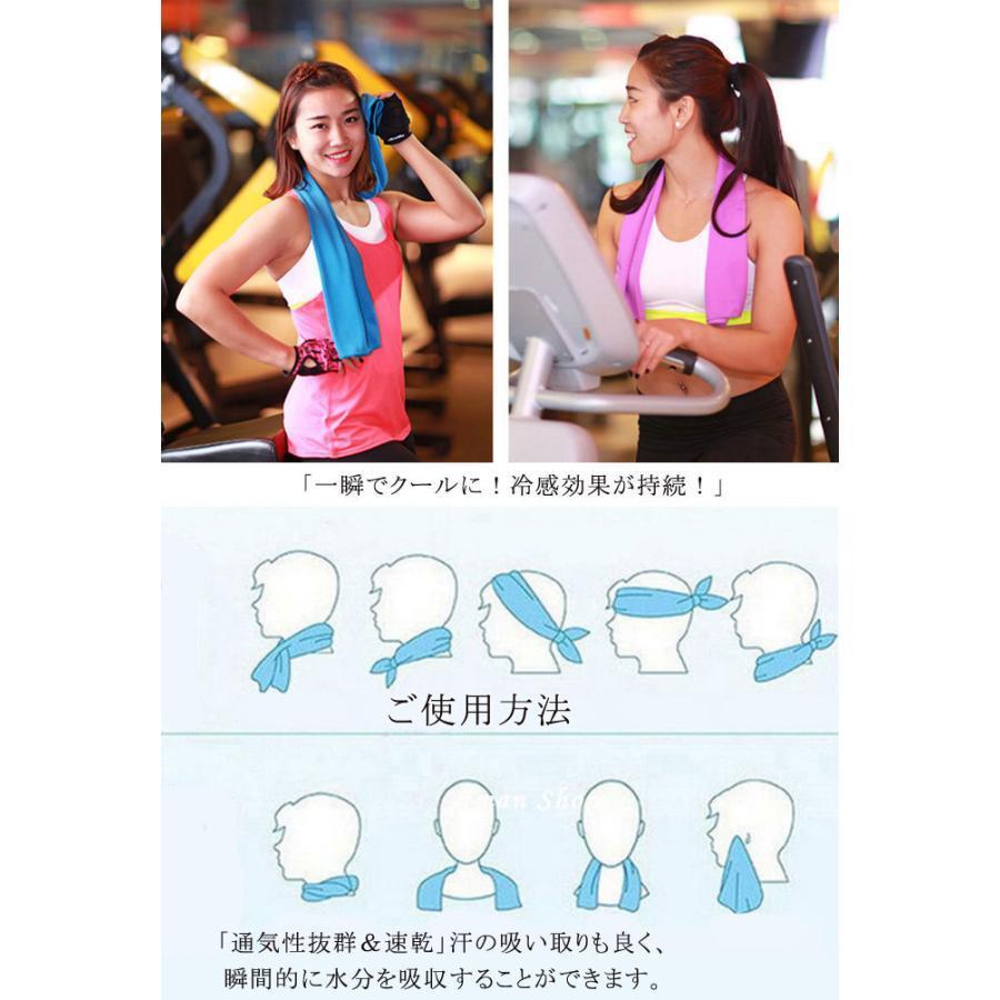 冷感タオル ケース付き ひんやり クールタオル 冷却タオル 熱中症対策 暑さ対策 グッズ バックに簡単取付 アウトドア スポーツ 母の日 プレゼント : ノーマルショップ - 通販 ...