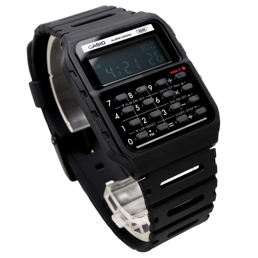 CASIO 腕時計 チープカシオ カリキュレーター CA-53WB-1B バイオマスプラスチックバンド ユニセックス ブラック 海外モデル [並行輸入品] : SHOP NORTH STAR ...
