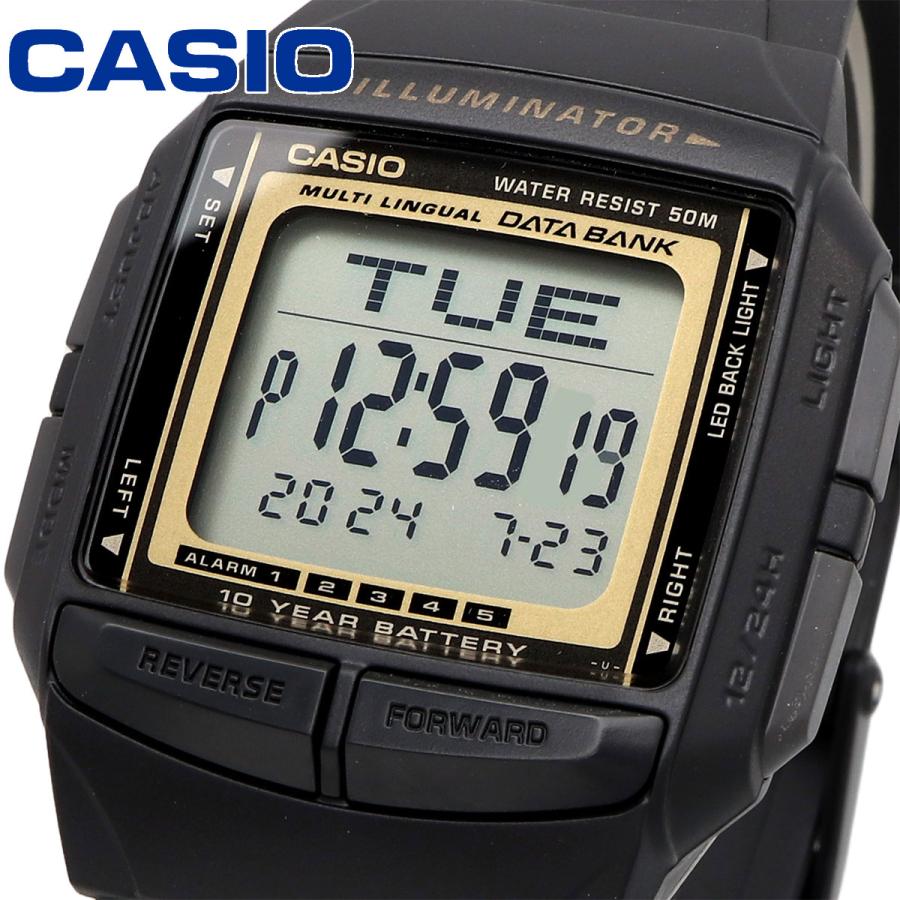 CASIO 腕時計 カシオ チープカシオ チプカシ DATA BANK データバンク テレメモ30 デジタル DB-36-9AV ブラック 海外モデル [並行輸入品] : db-36-9av ...