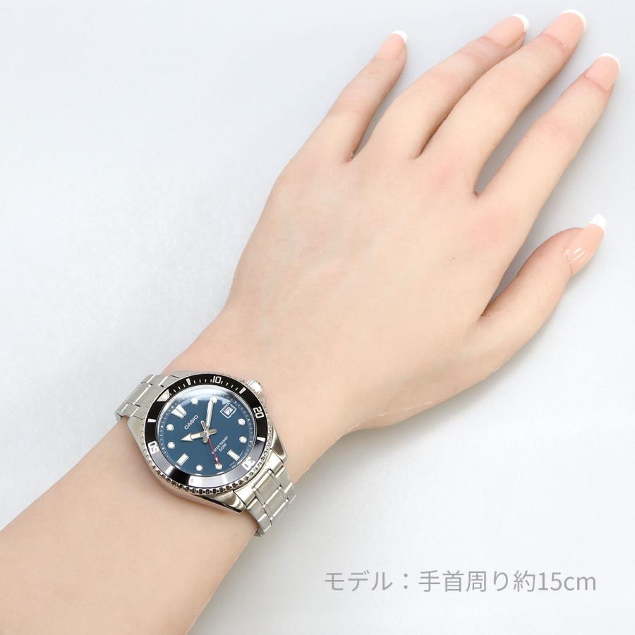 CASIO 腕時計 時計 ウォッチ カシオ スタンダード アナログ MDV-10D-2A1V ボーイズ ブルーグリーン メタルバンド 海外 ...