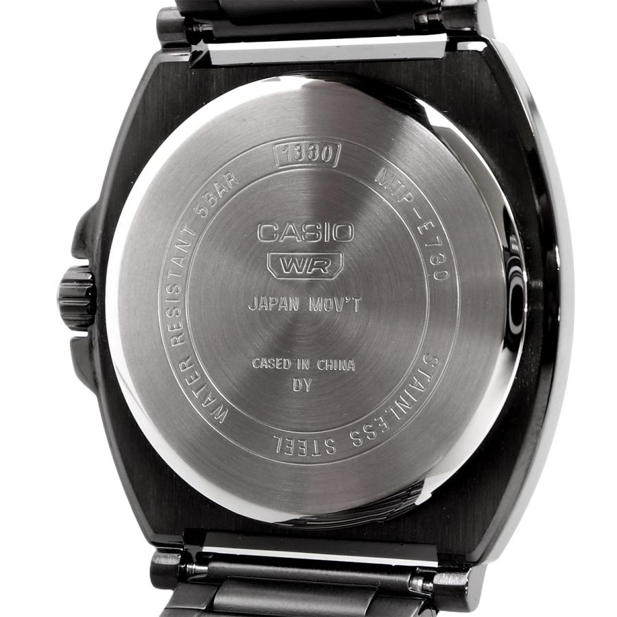 CASIO 腕時計 チープカシオ チプカシ スタンダード アナログ クオーツ ブラック メタルバンド 海外モデル MTP-E730B-1AV [並行輸入品] : mtp-e730b-1av ...