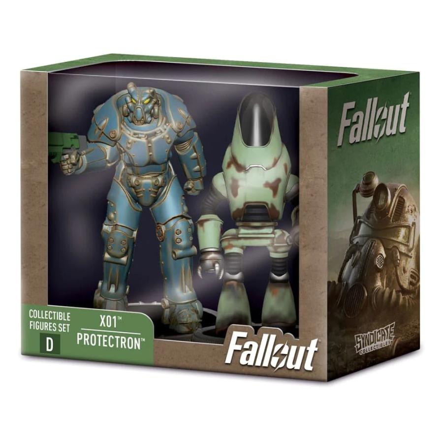 9月予約商品 Fallout X01 & プロテクトロン ミニフィギュア デスクローBAF フォールアウト : NORTH WORK ...