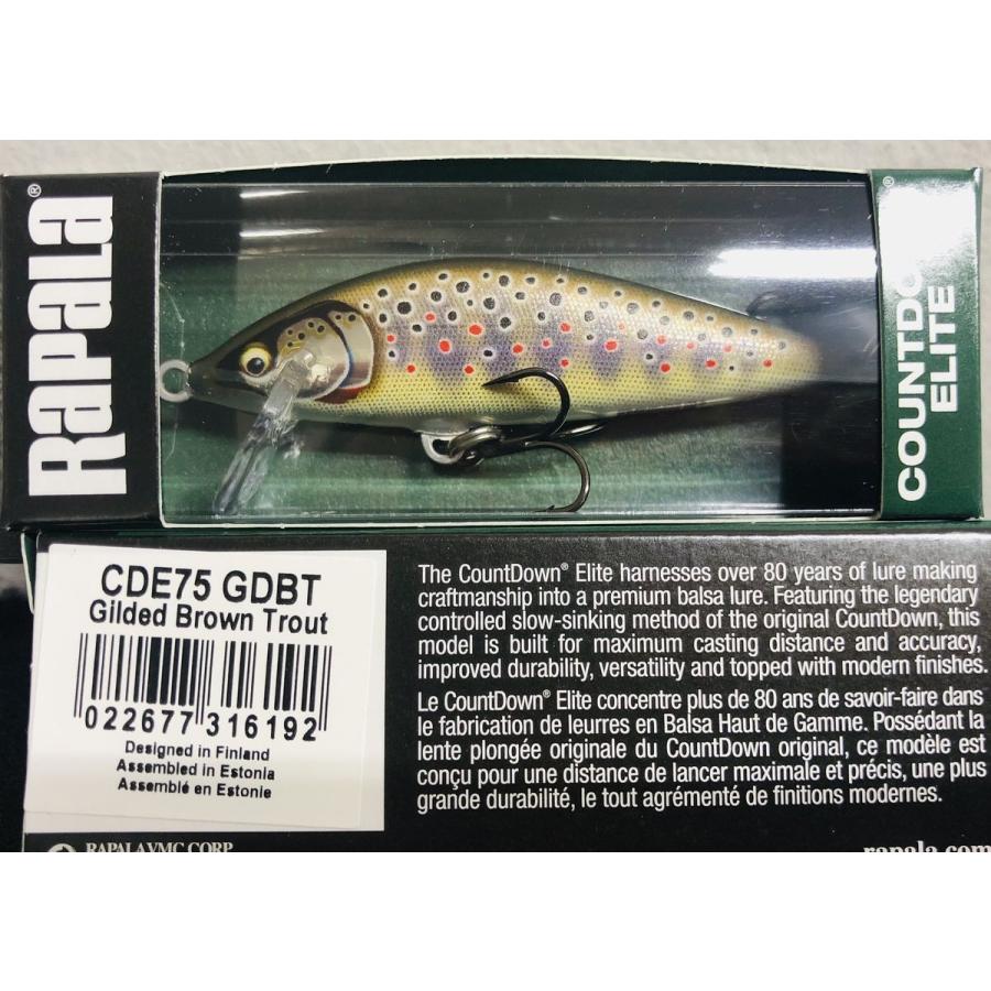 ラパラ RAPALA / カウントダウンエリート75 CDE75 : NorthCastヤフー店 - 通販 - Yahoo!ショッピング